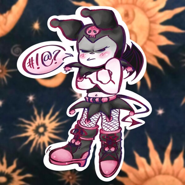 Kurumi Sticker - Etsy