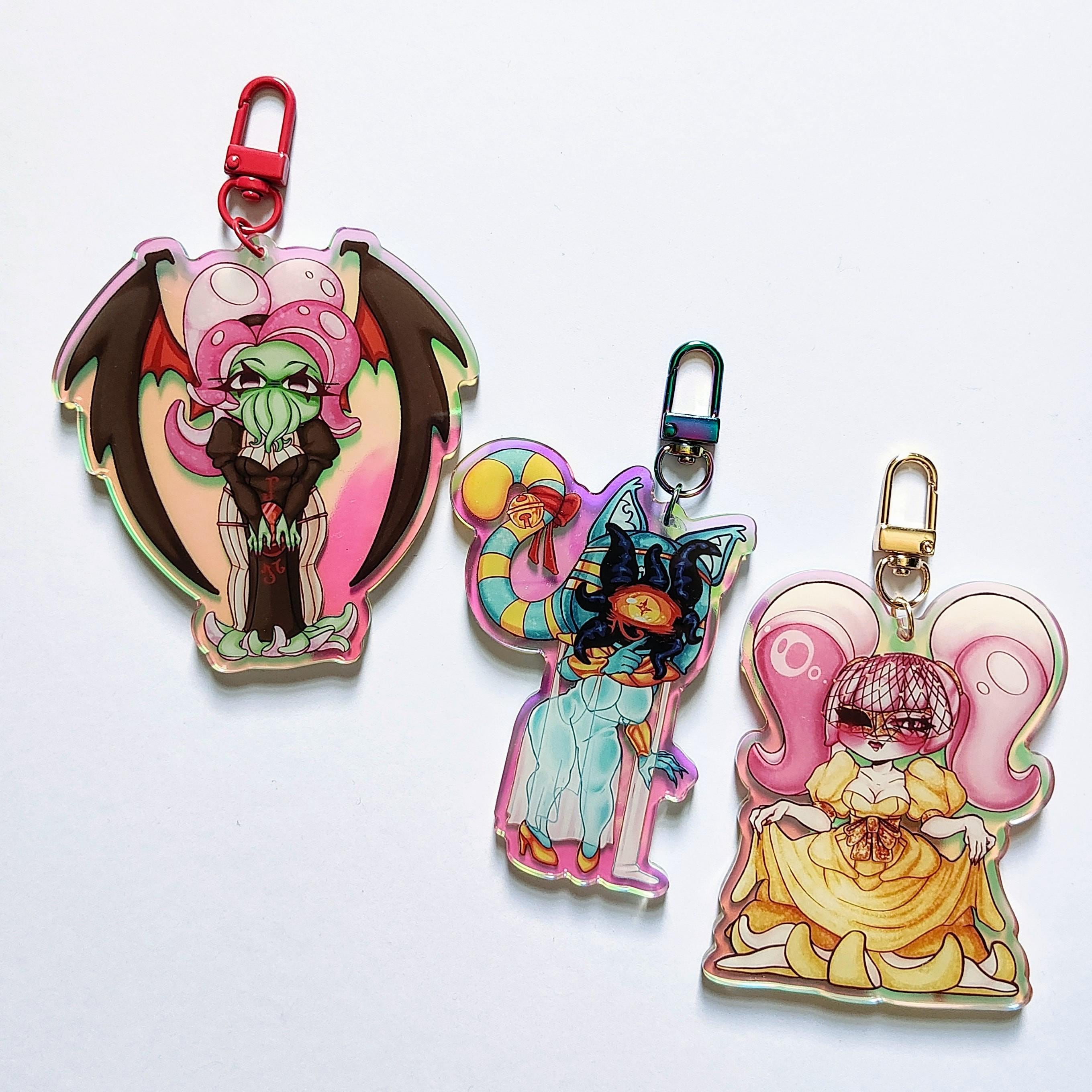L'netta, Nyanlathotep & Estir - Sucker for Love Acrylic Charms ...