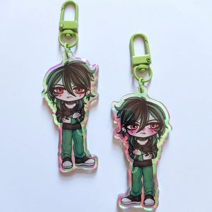Crowe & Sol - the Kid at the Back - Acrylic Charm/keychain - Etsy