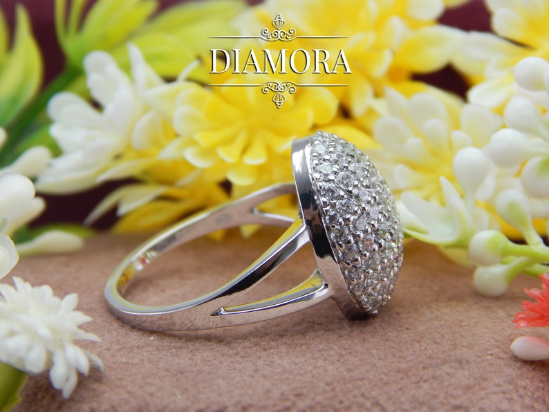 Twilight Bella Engagement Ring, Cluster Wedding Ring, Breaking Dawn ...