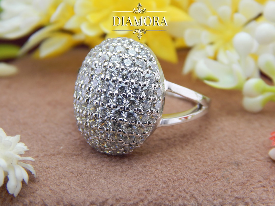 Twilight Bella Engagement Ring, Cluster Wedding Ring, Breaking Dawn ...