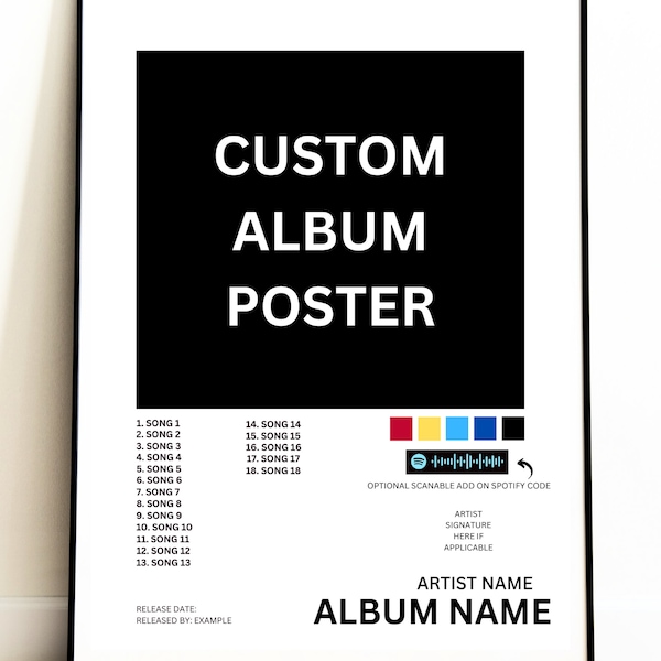 Downloadable Album Cover Art - Etsy