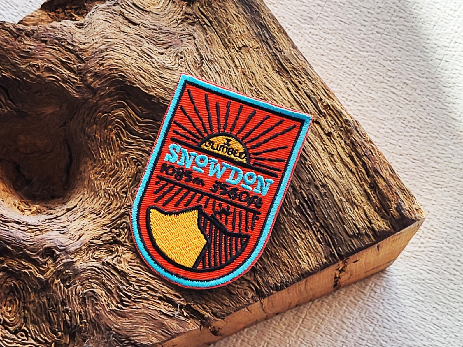 Snowdon Souvenir Set, Map Snood, Patch, Snowdonia Gift, Buff, Hiking ...