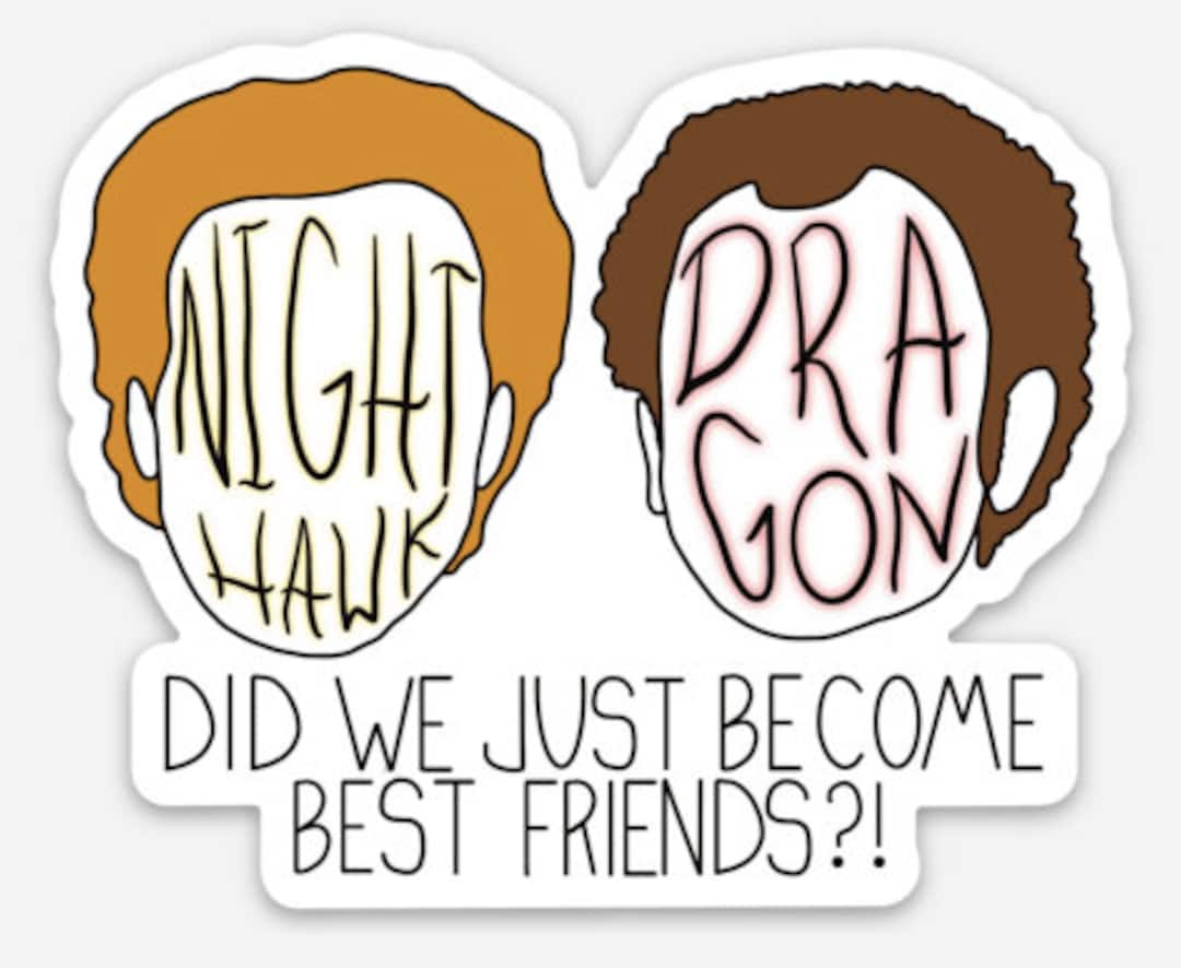 Step Brothers Stickers Nighthawk & Dragon Funny Movie Laptop, Water ...