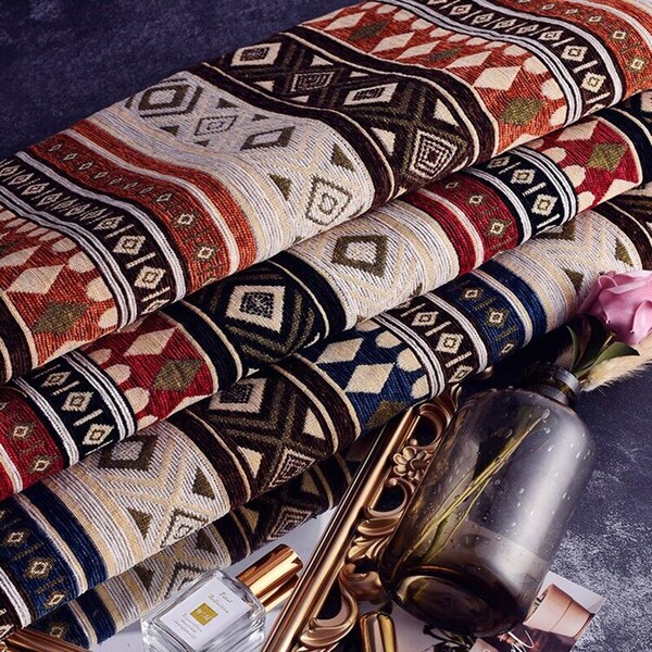 Bohemian Fabric - Etsy