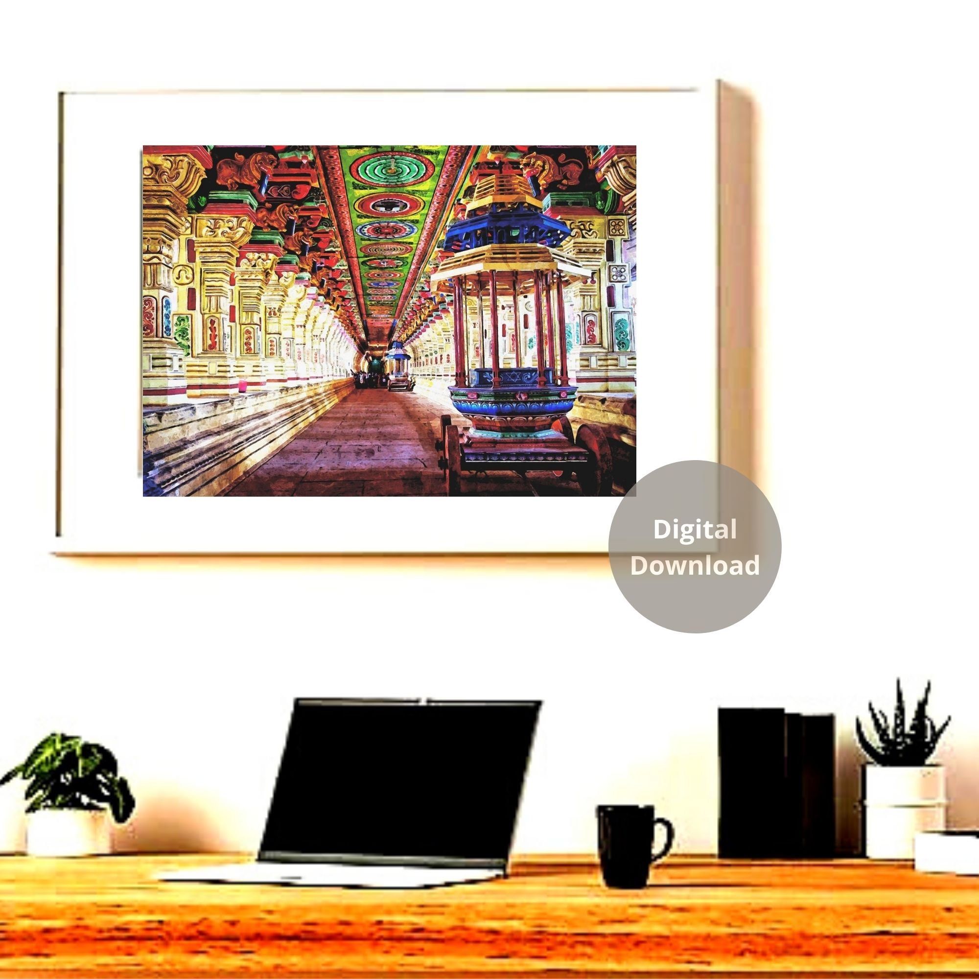 South Indian Temple Art, Rameshwaram Temple, Hindu Temple Architecture ...