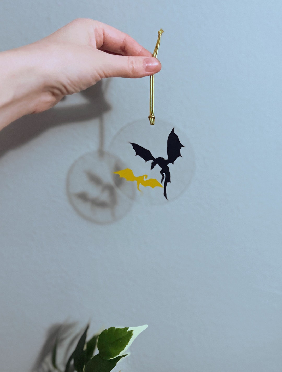 Fourth Wing Inspired Ornament - Etsy