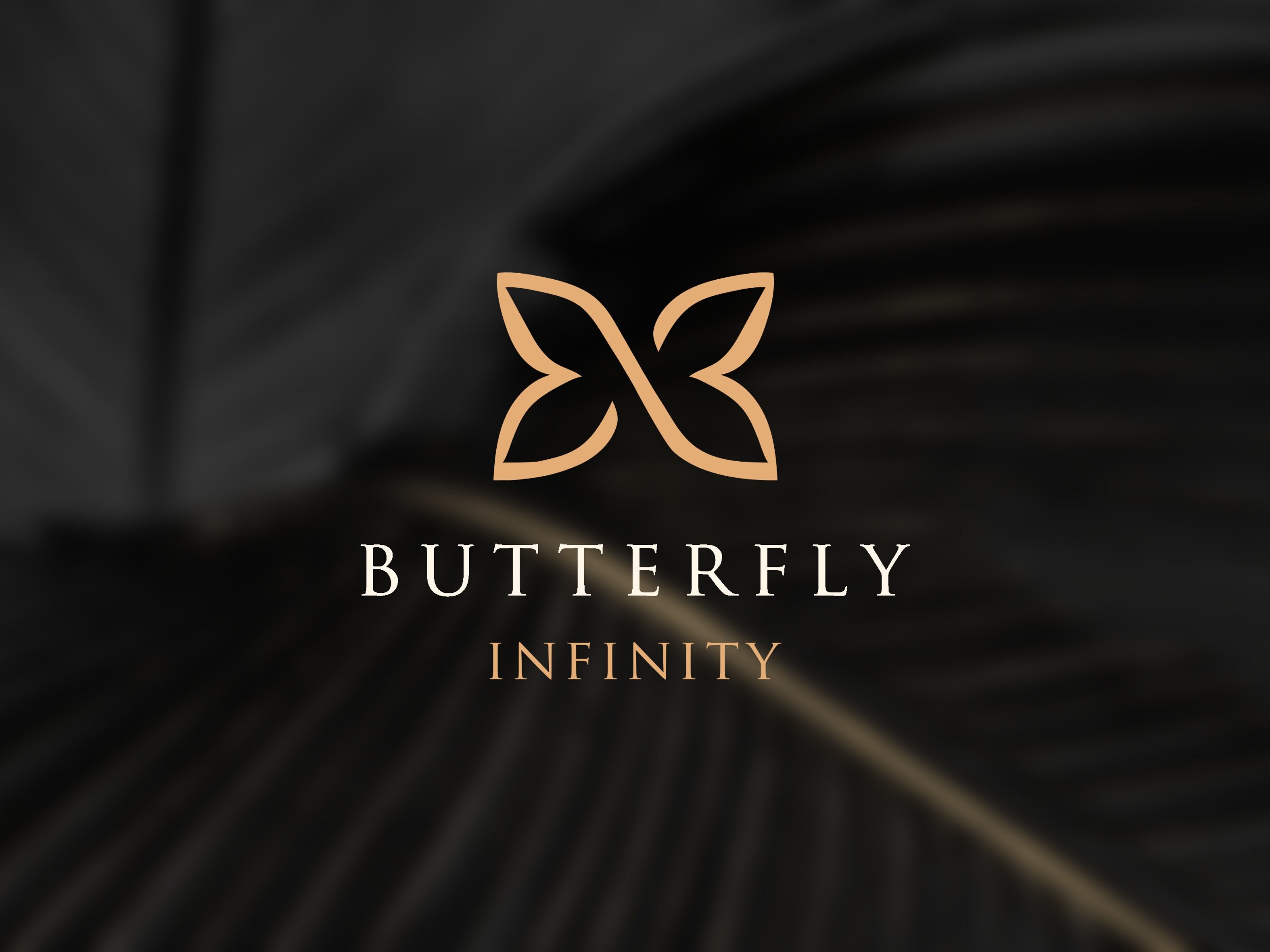 Premade Logo Butterfly Infinity Symbol Logo Butterfly Logo Luxury Logo ...