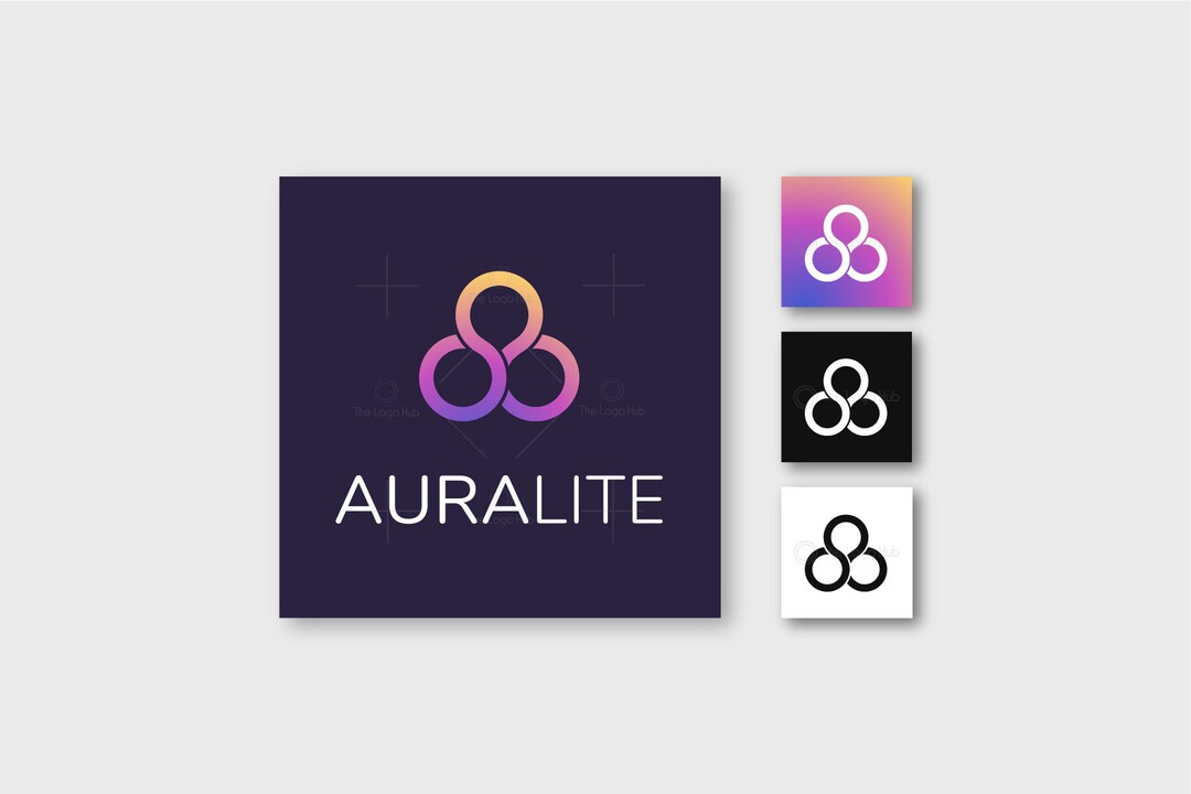 Premade Logo Design Modern, Futuristic Infinity Logo Luxury Logo Design ...