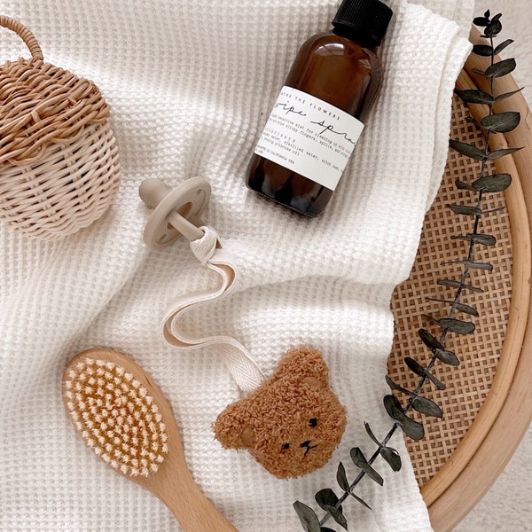 Teddy Bear Pacifier Clips - Etsy