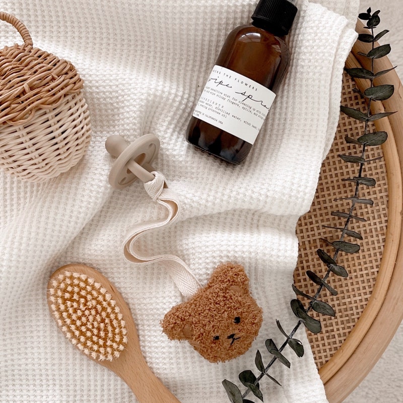 Teddy Bear Pacifier Clips - Etsy