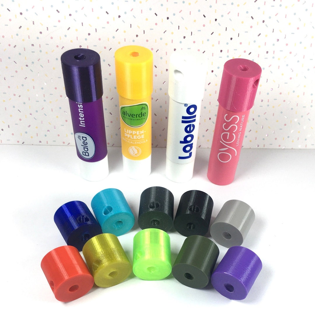 EDC Caddy Case Holder Sheath Holster for the Keychain Lip Balm labello ...