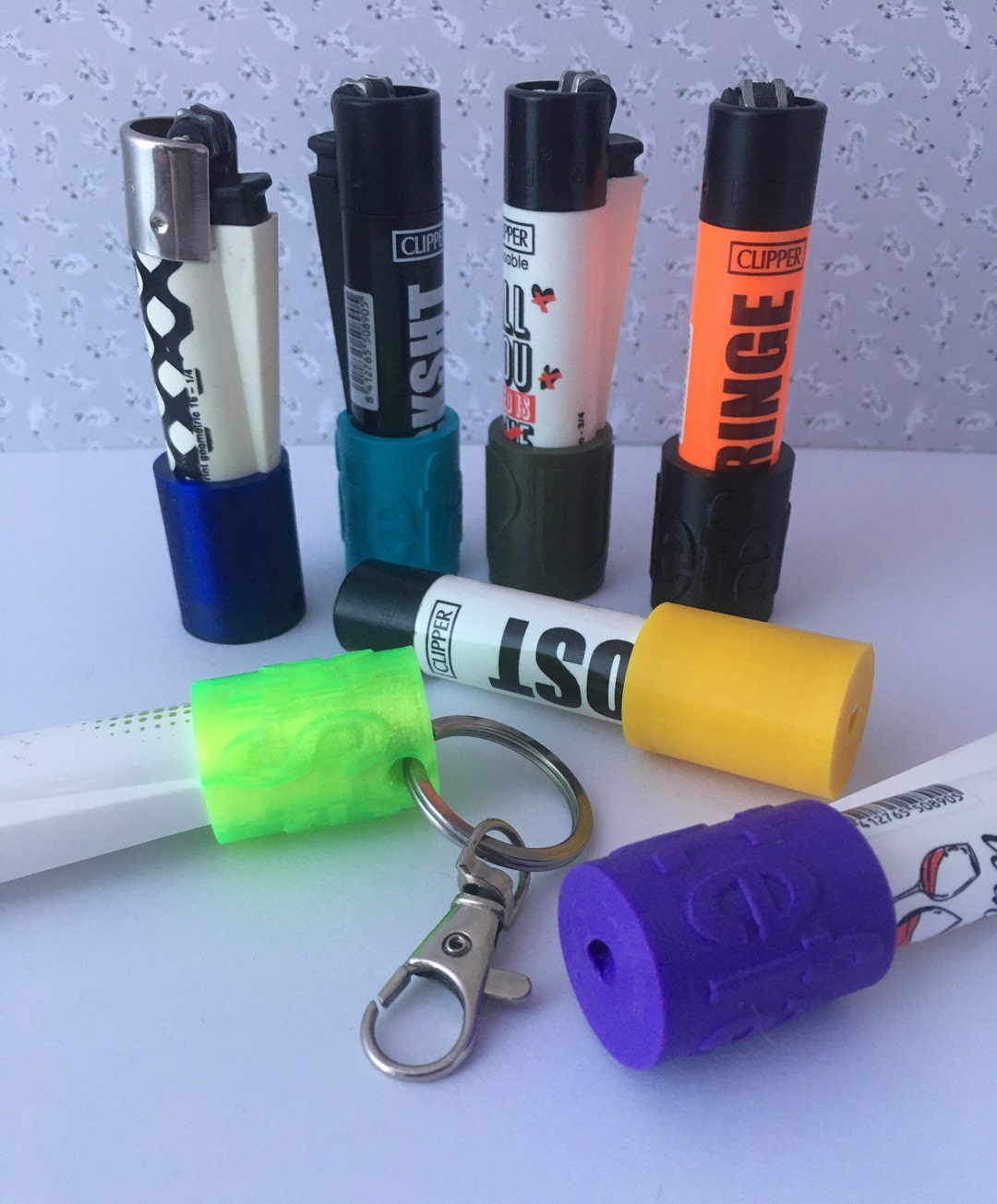 3D Printed EDC Clipper Lighter Holders, Case Covers, Caddys, Holders ...