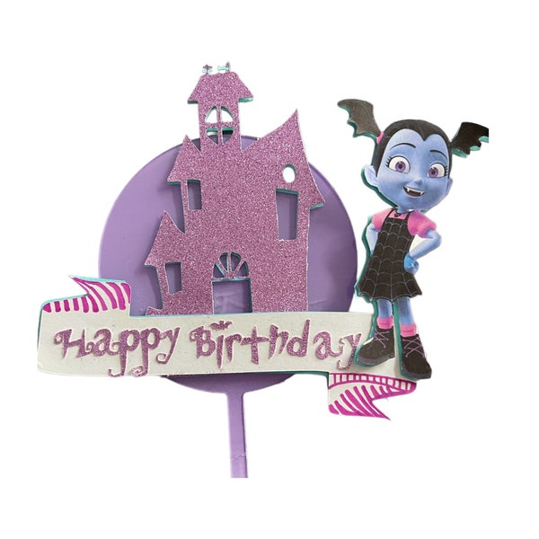 Vampirina Cake Topper - Etsy