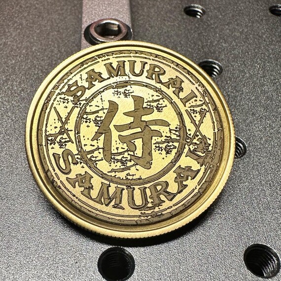 Samurai Challenge Coin - Etsy