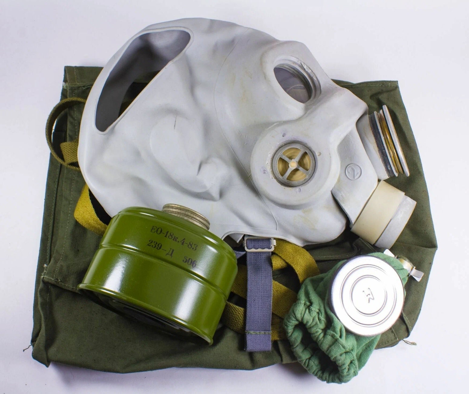 Soviet Gas Mask PMG in a Complete Set Made in the USSR Were - Etsy
