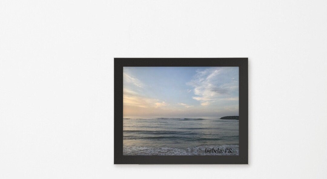 Jobos Beach Sunset Framed Photo - Etsy