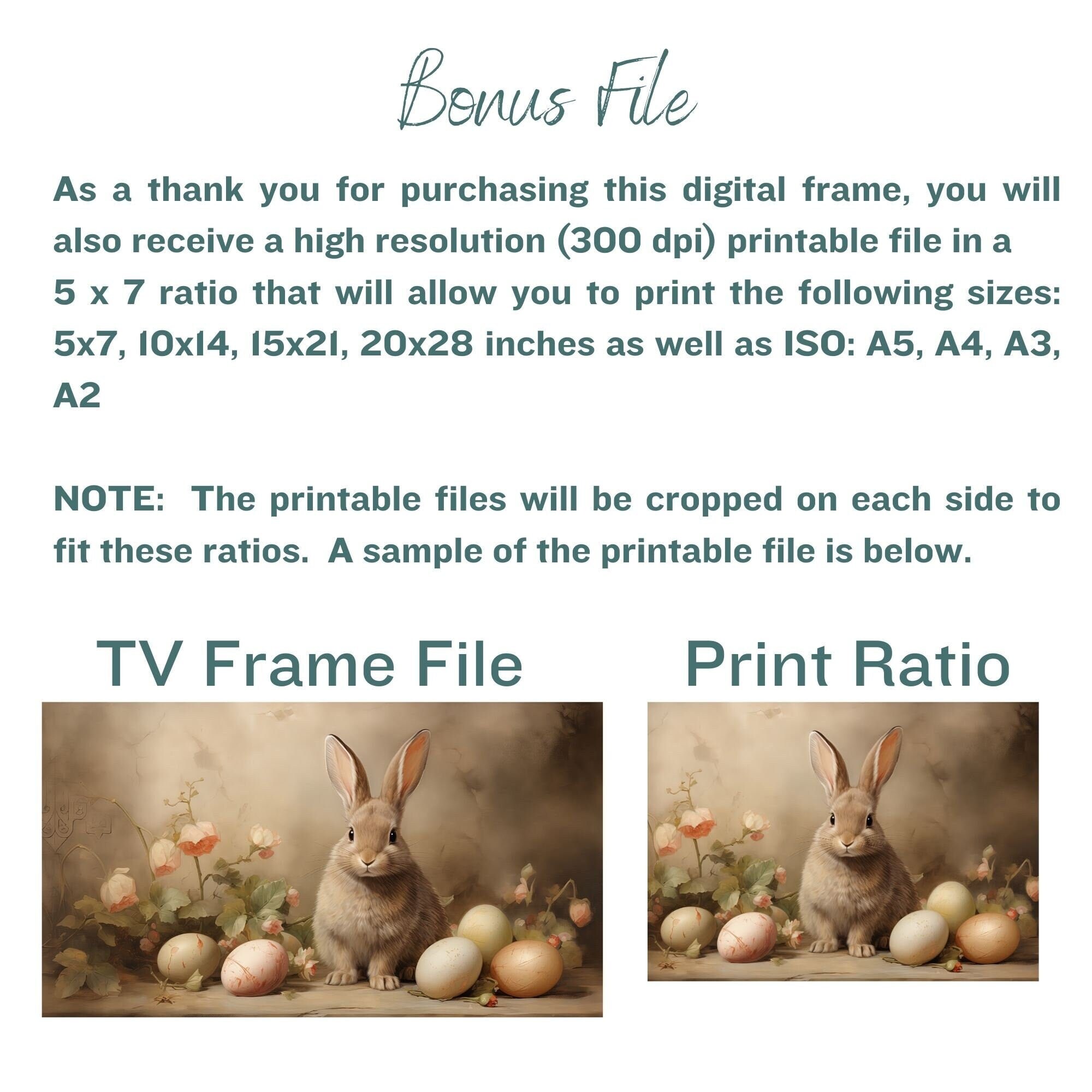 Samsung Frame Tv Art Frame Tv 4K Art Digital Download Easter Tv ...