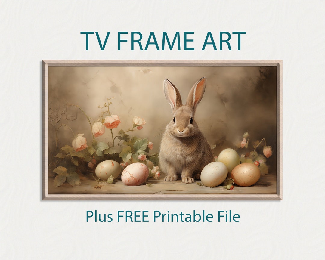 Samsung Frame Tv Art Frame Tv 4K Art Digital Download Easter Tv ...