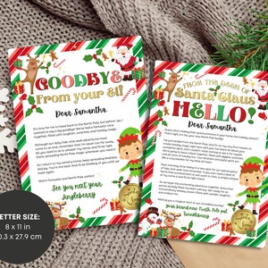Editable First Time Elf Arrival Letter, Downloadable Elf Letter, Elf ...
