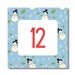 2 Styles Advent Calendar Printable Bundle, Christmas Label Pack, Advent ...