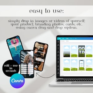 Canva Video Template, Ready to Post Social Media Templates, Instagram ...