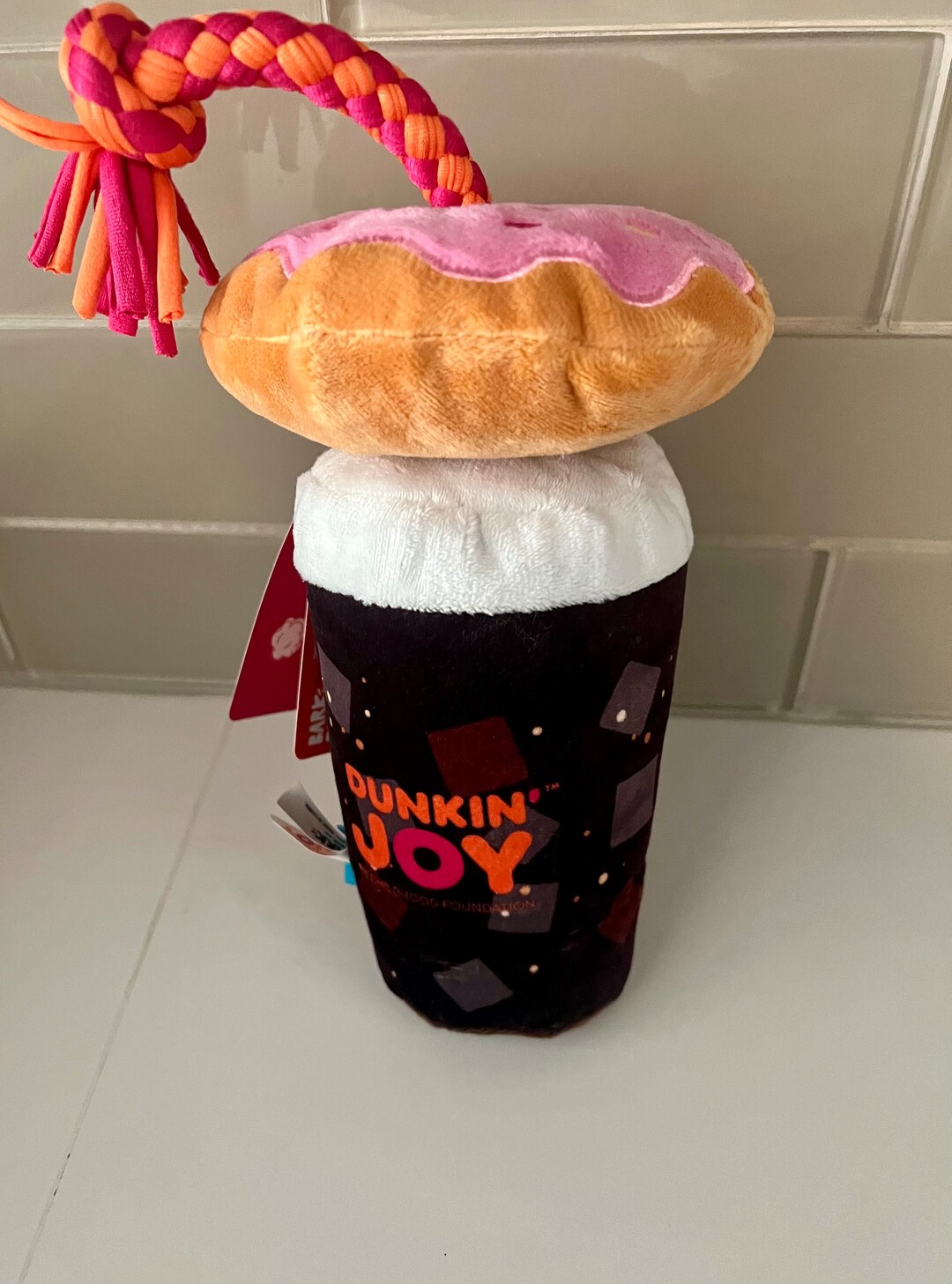 2 Part BARK Dunkin Dog Toys - Etsy