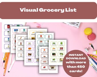 Visual Grocery List - Etsy