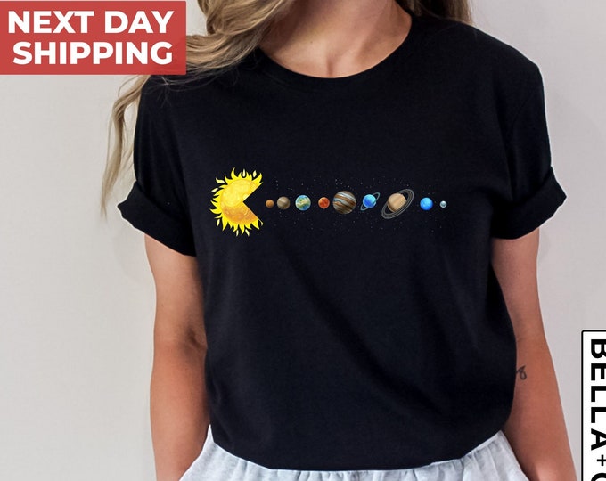 Solar System Shirt, Funny Planet Shirt, Astronomy Shirt, Universe Shirt ...