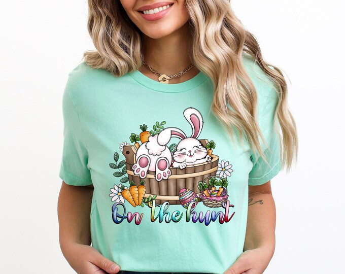 Happy Easter Shirt, Christian Easter Shirt, Easter Eggs and Glitters ...