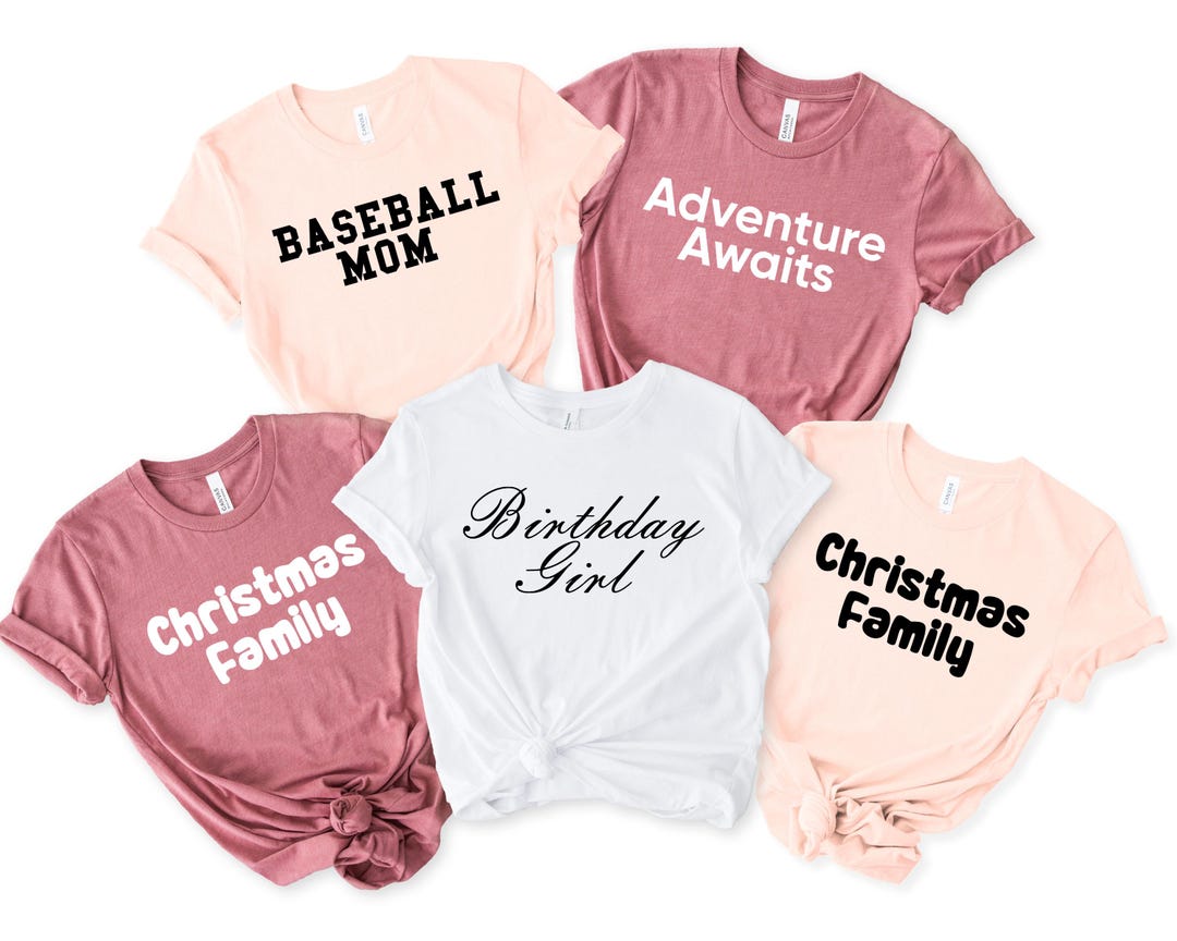 Personalized T-shirt, Custom T-shirts, Custom Shirt, Personalized Shirt ...