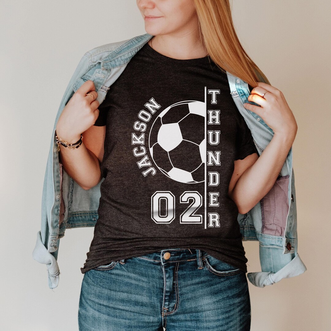 Custom Soccer Shirt, Personalized Soccer Gifts, Soccer Mom Shirt ...