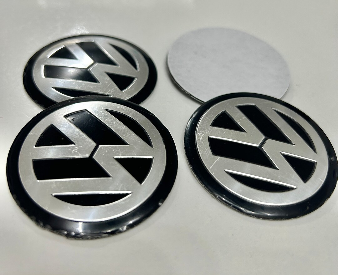 4 Volkswagen Adhesive Hubcaps of 65 Mm Alloy Wheels No - Etsy