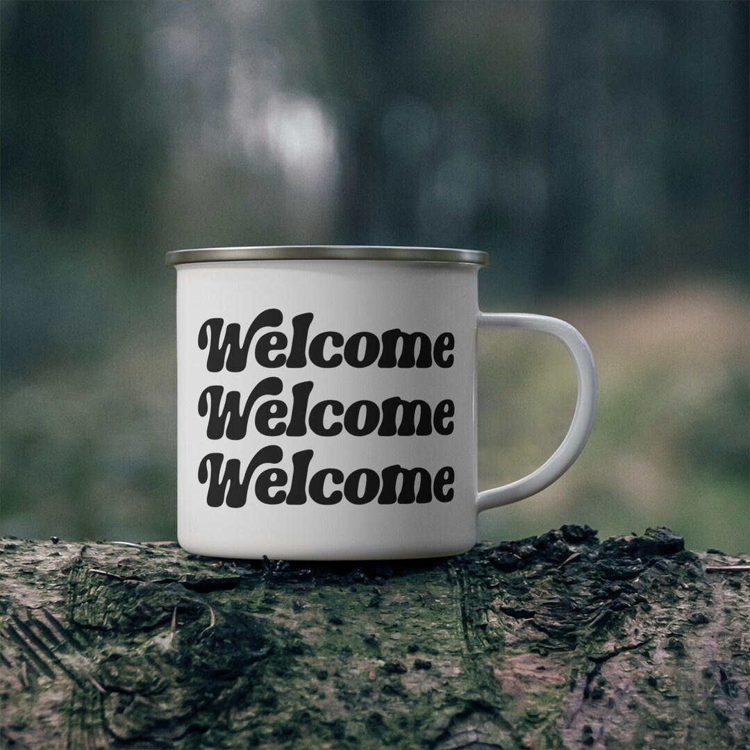 Retro Welcome Welcome Welcome Armchair Expert Mug Trendy Armcherry ...
