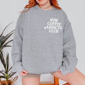 Coffee Crewneck, Iced Coffee Lover Shirt, Espresso Lover Gift, Barista ...