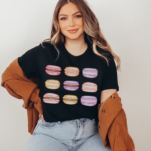 Macaron Shirt Cottagecore Aesthetic Dessert Tshirt Macaron Dealer ...