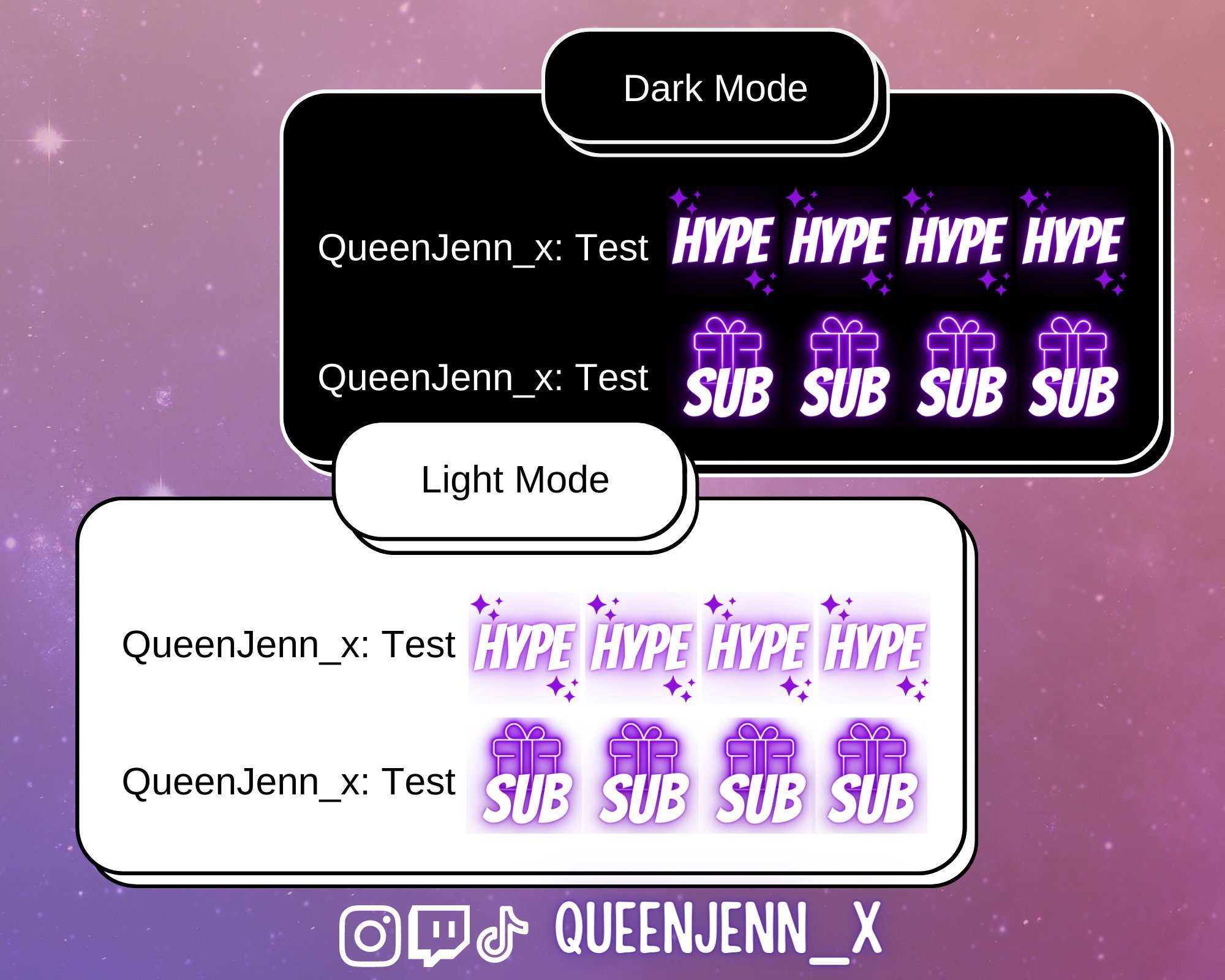 Sub Hype Emote | Sub Emote | Hype Emote | Neon Emote | Twitch Emotes - Etsy