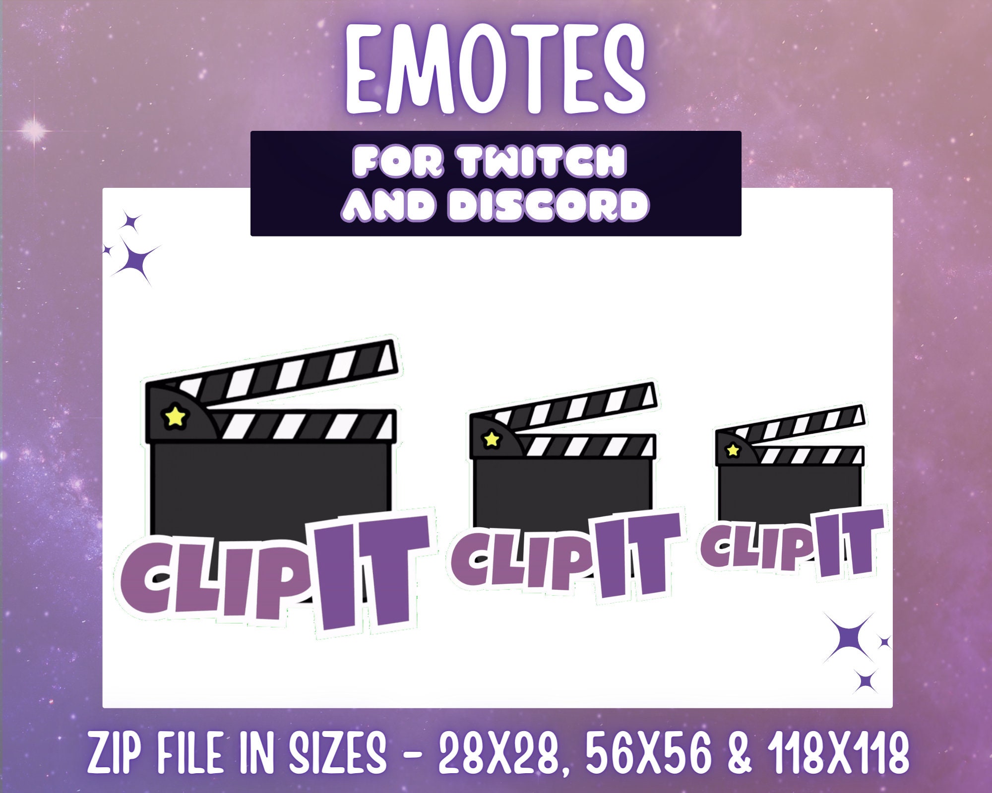 Clip It Animated Emote | Clip That Animated Emote | Chat Emotes ...