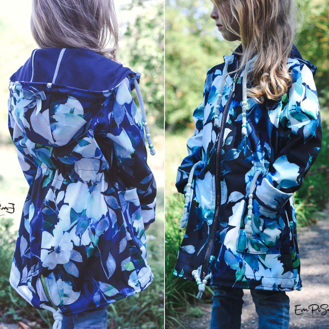 Pdf Sewing Pattern Parka for Kids Sewing Pattern Softshell Jacket ...