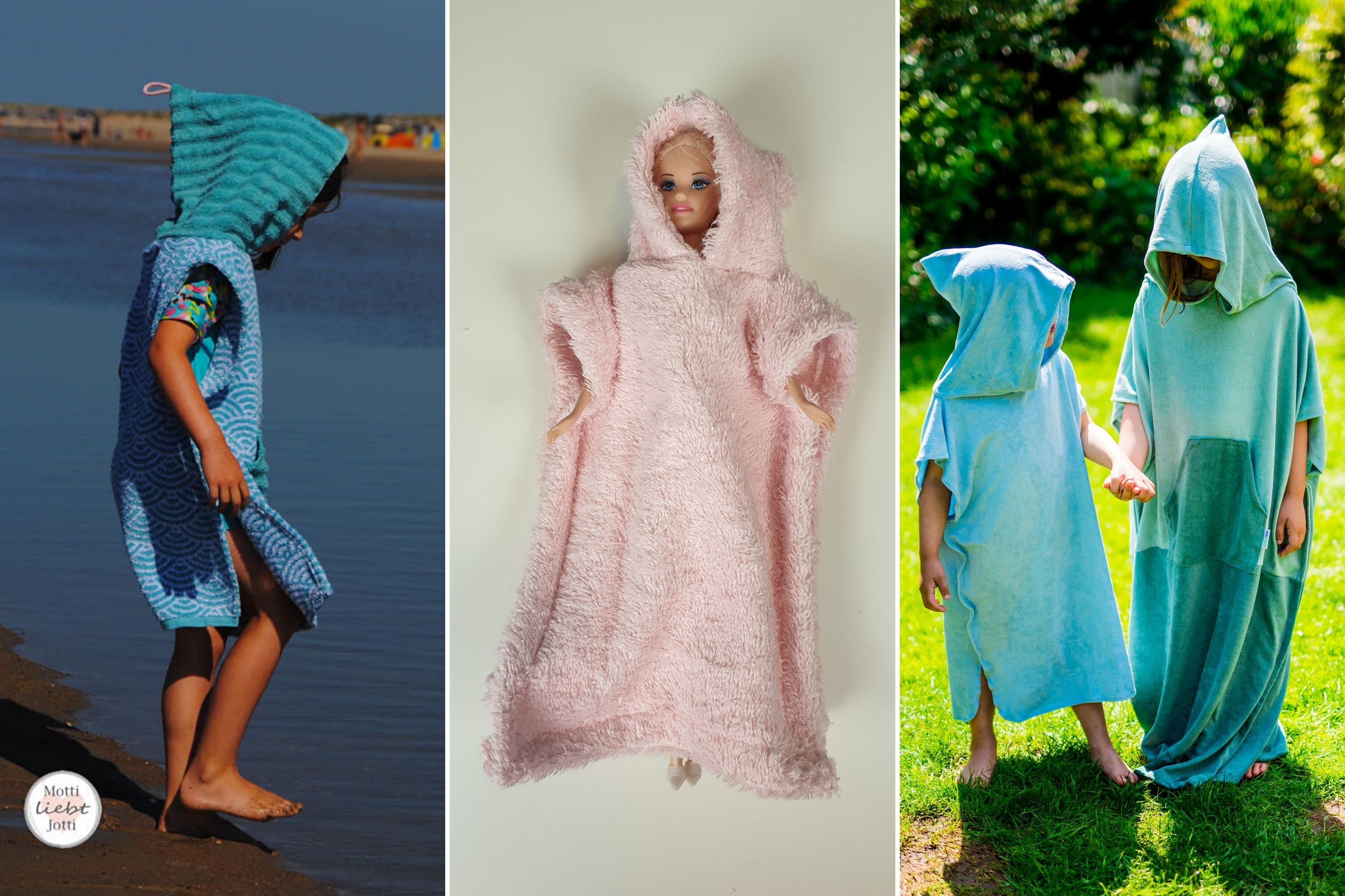 Sewing Pattern Bathing Poncho Sewing Pattern Surf Poncho Sewing Pattern ...