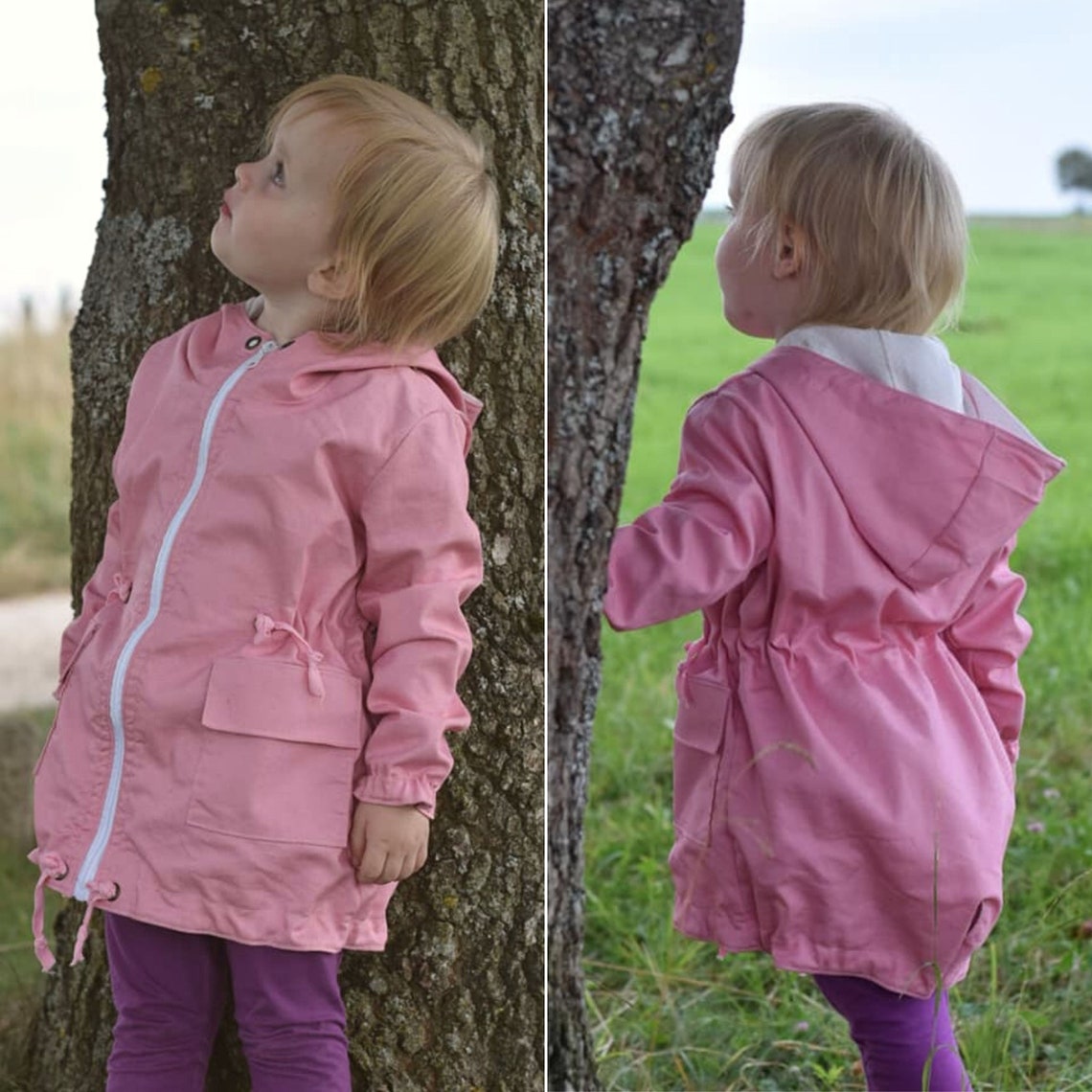 Pdf Sewing Pattern Parka for Kids Sewing Pattern Softshell Jacket ...