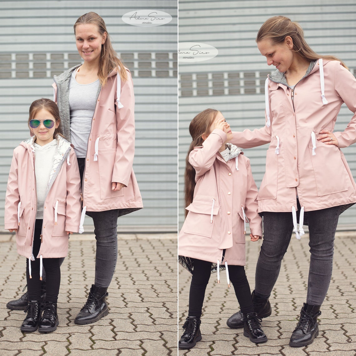 Pdf Sewing Pattern Parka for Kids Sewing Pattern Softshell Jacket ...