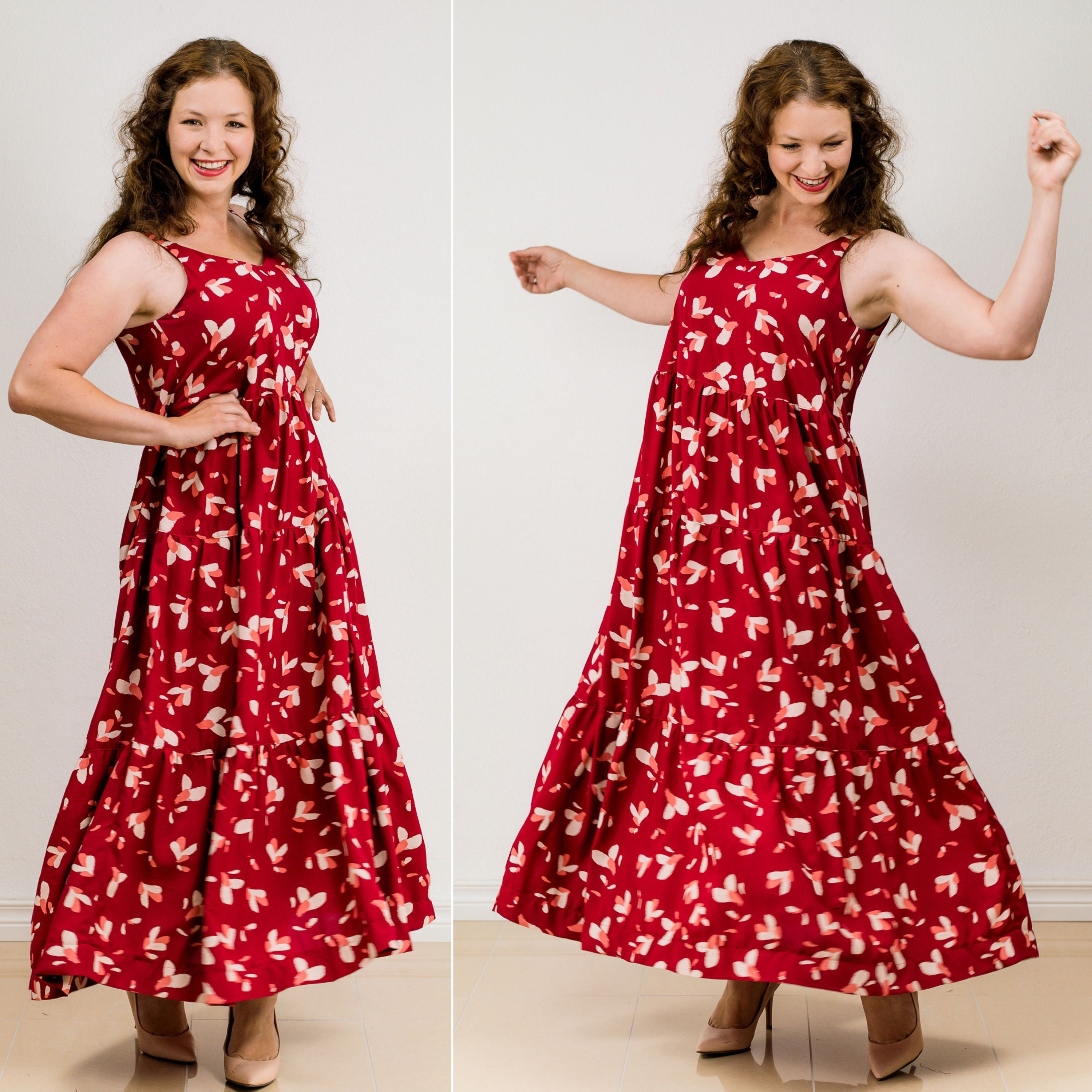 Sewing Pattern Summer Dress Sewing Pattern Woman Dress Boho Sewing ...