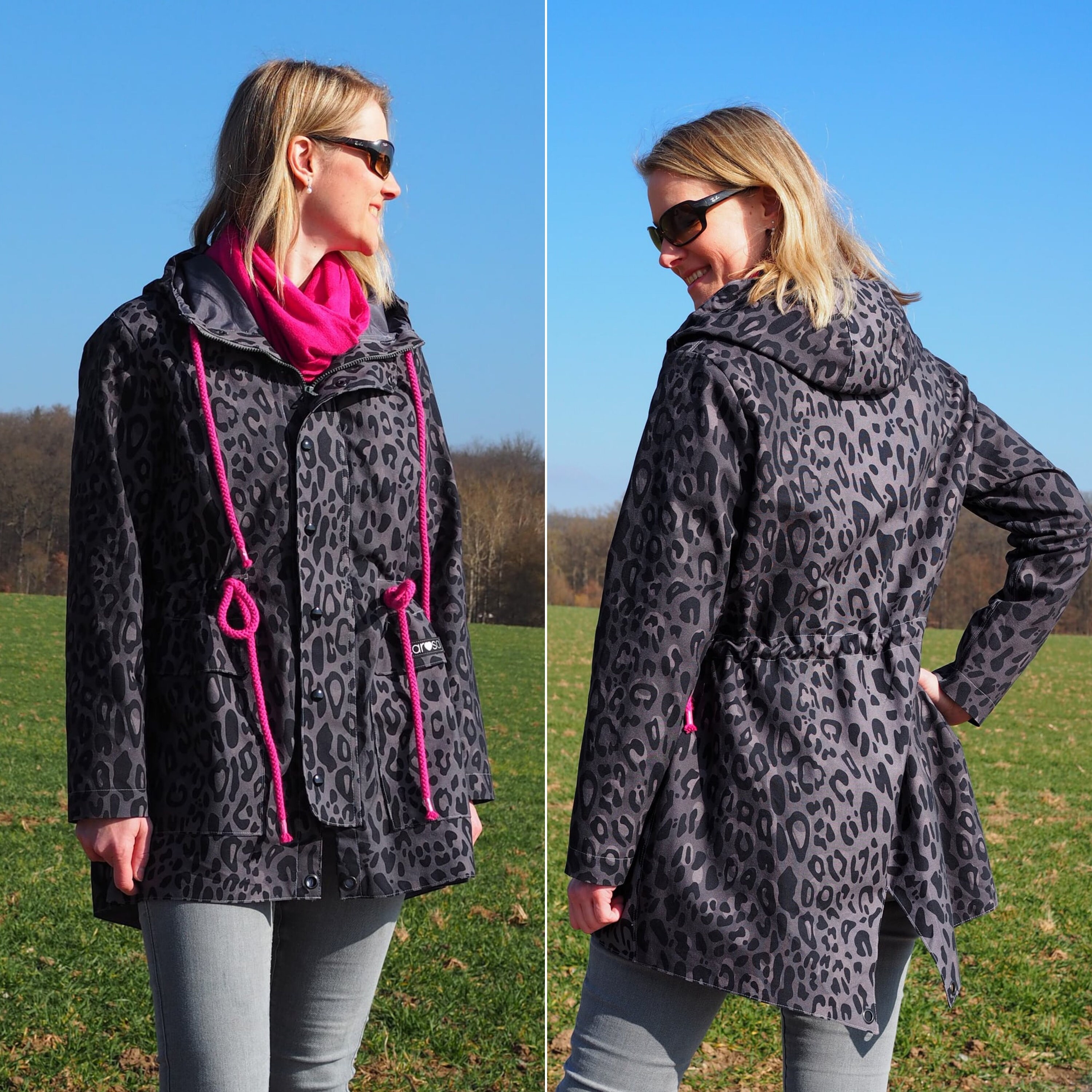 Sewing Pattern Ladies Parka Sewing Pattern Softshell Jacket Sewing ...