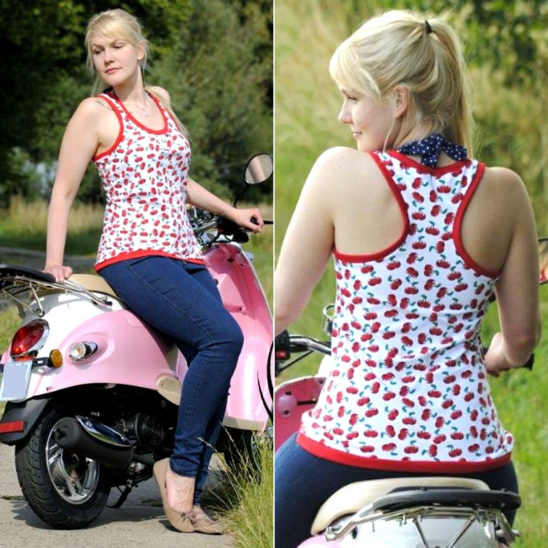 Schnittmuster Damen Top Schnittmuster Träger Shirt - Etsy