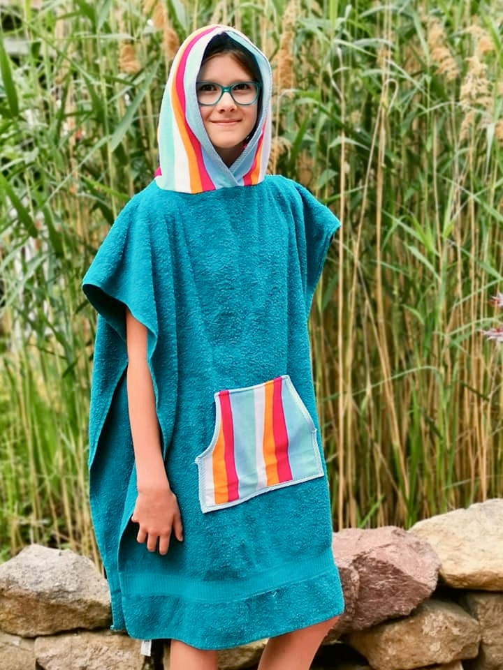 Sewing Pattern Bathing Poncho Sewing Pattern Surf Poncho Sewing Pattern ...