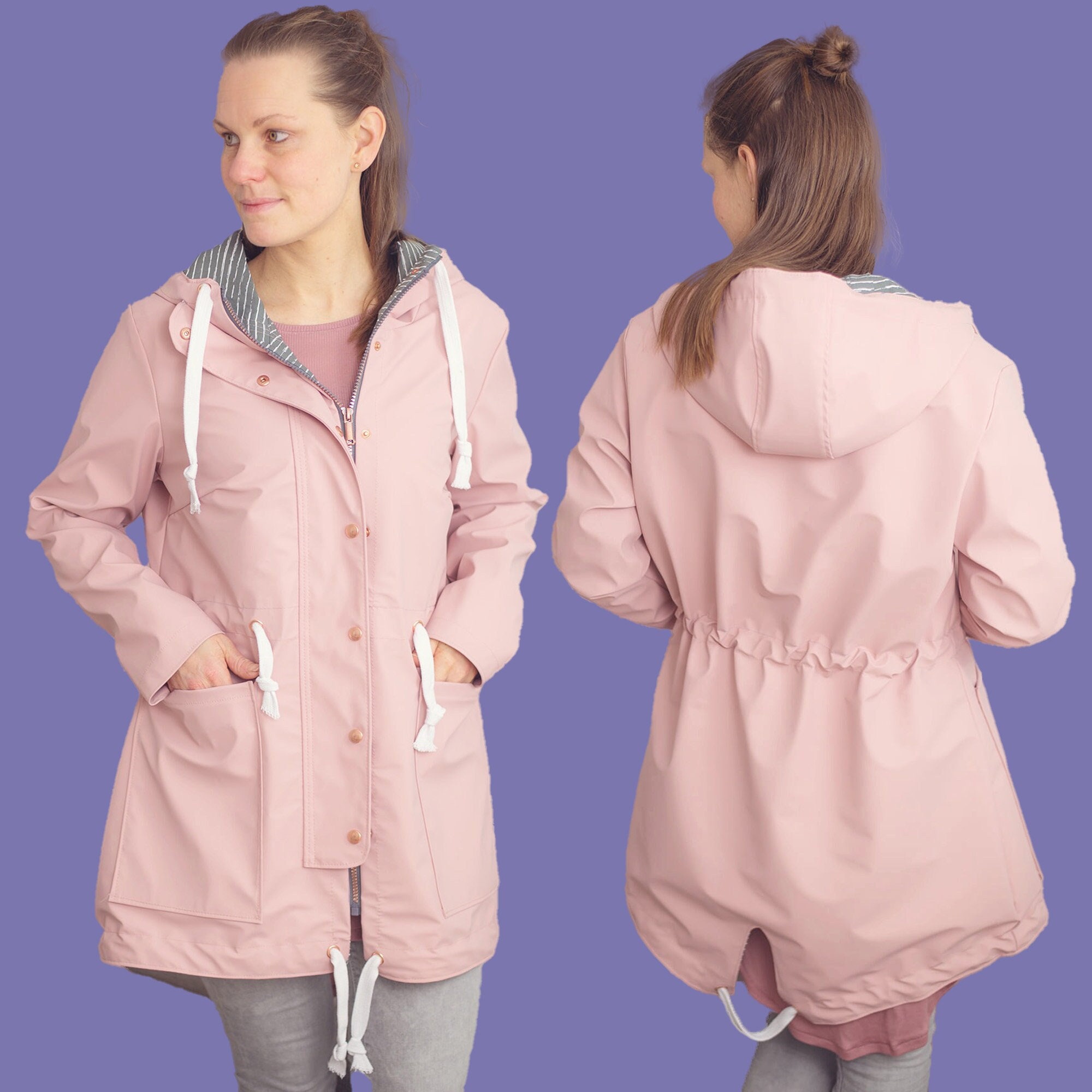 Sewing Pattern Ladies Parka Sewing Pattern Softshell Jacket Sewing ...