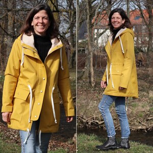 Sewing Pattern Parka Sewing Pattern Women Sewing Pattern Jacket Sewing ...
