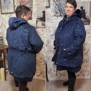 Sewing Pattern Parka Sewing Pattern Women Sewing Pattern Jacket Sewing ...