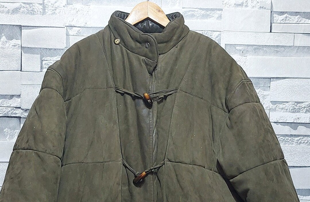 Antique Down the Green Jacket Size: 44/ XL/ Vintage Puffer Jacket ...
